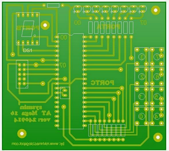 Membuat Sysmin dan Modul Trainer AT-Mega 16 cocok dengan usbasp ...