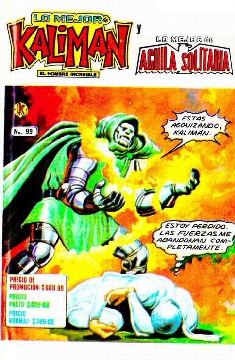 Mexico Comic Aventuras 1: Lo mejor de Kaliman (96 al 100) Kalicolor - Gaea