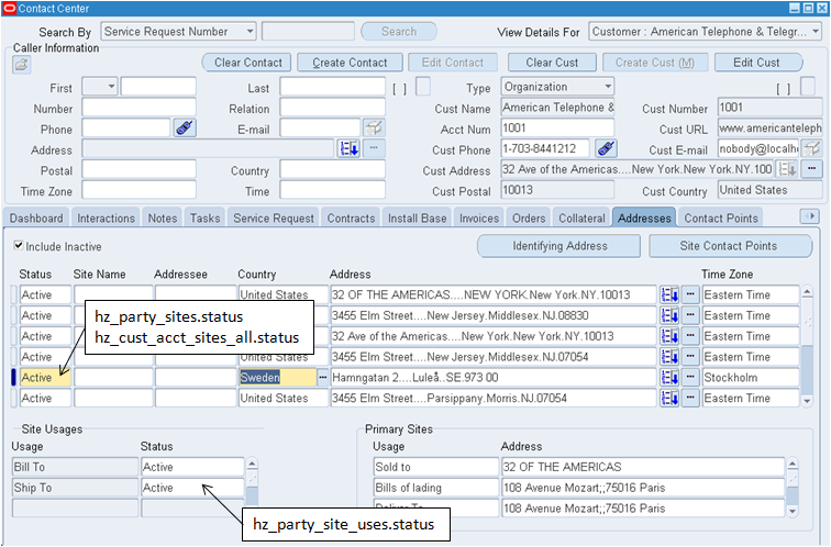 Daniel Borgstrom talking about Oracle: Status of a customer