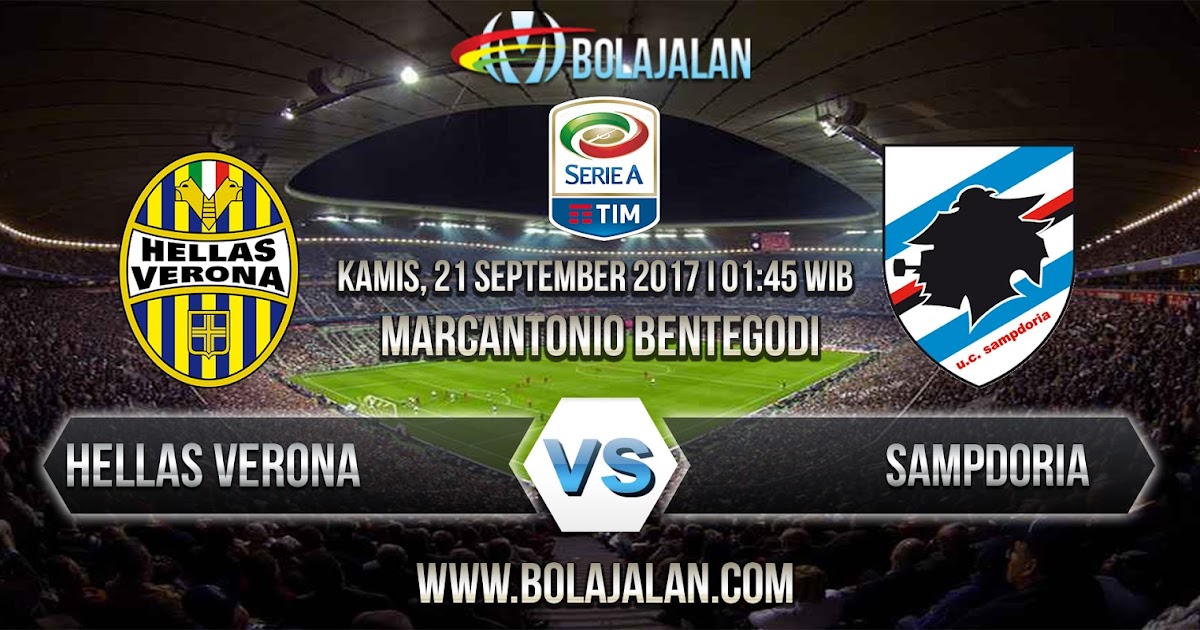 Prediksi Pertandingan Hellas Verona Vs Sampdoria 21 September 2017