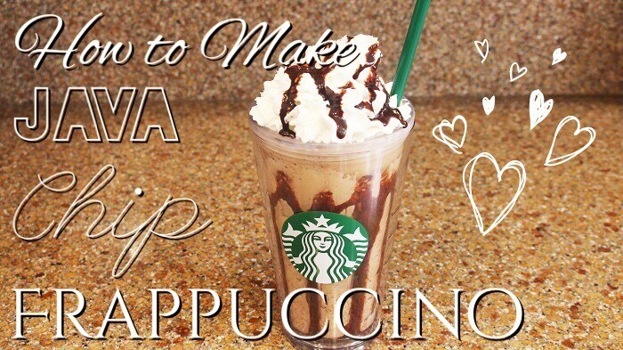 How to Make Homemade Starbucks Java Chip Frappuccino with Instant ...