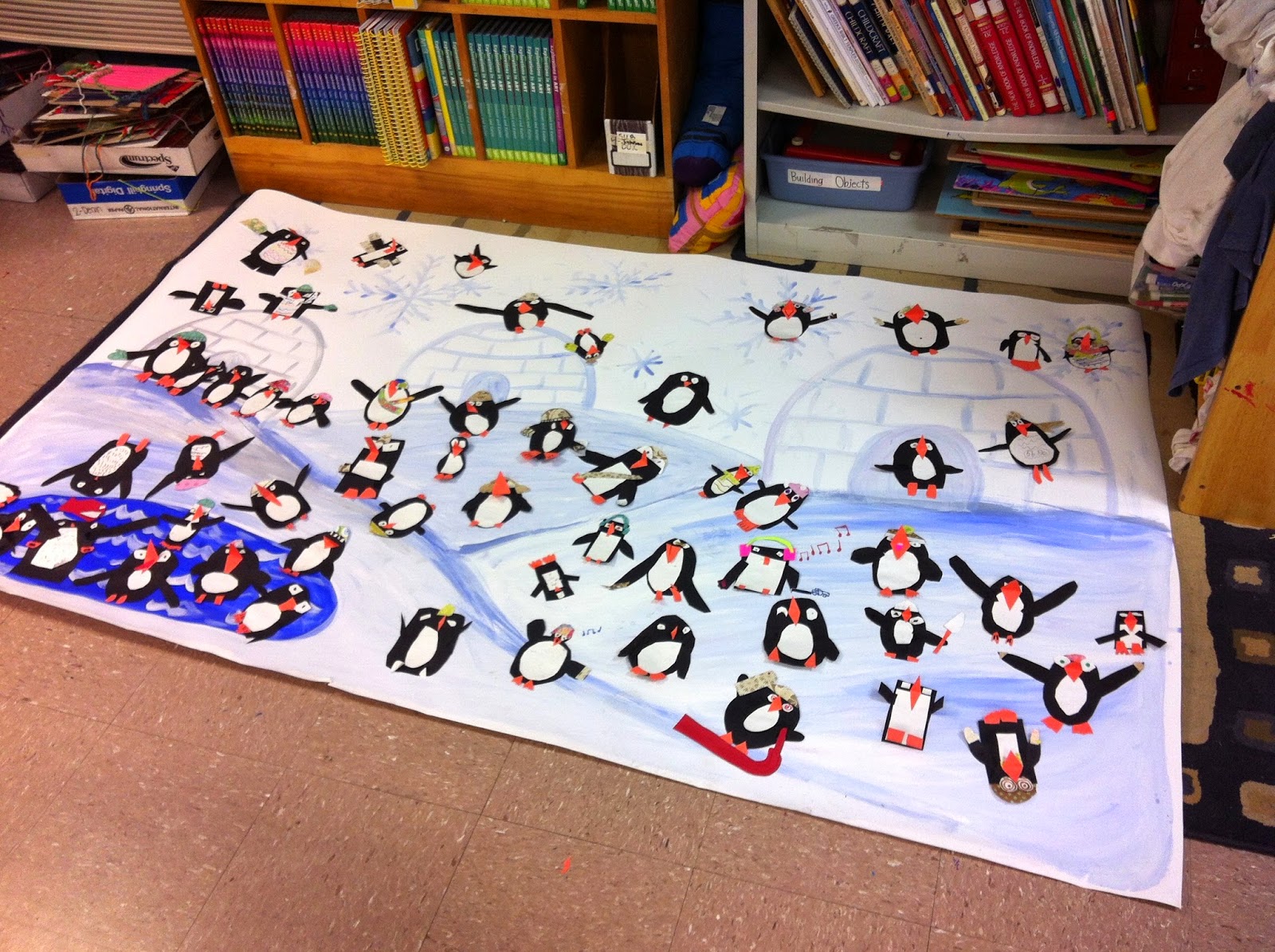 ChumleyScobey Art Room: Penguins in Antarctica