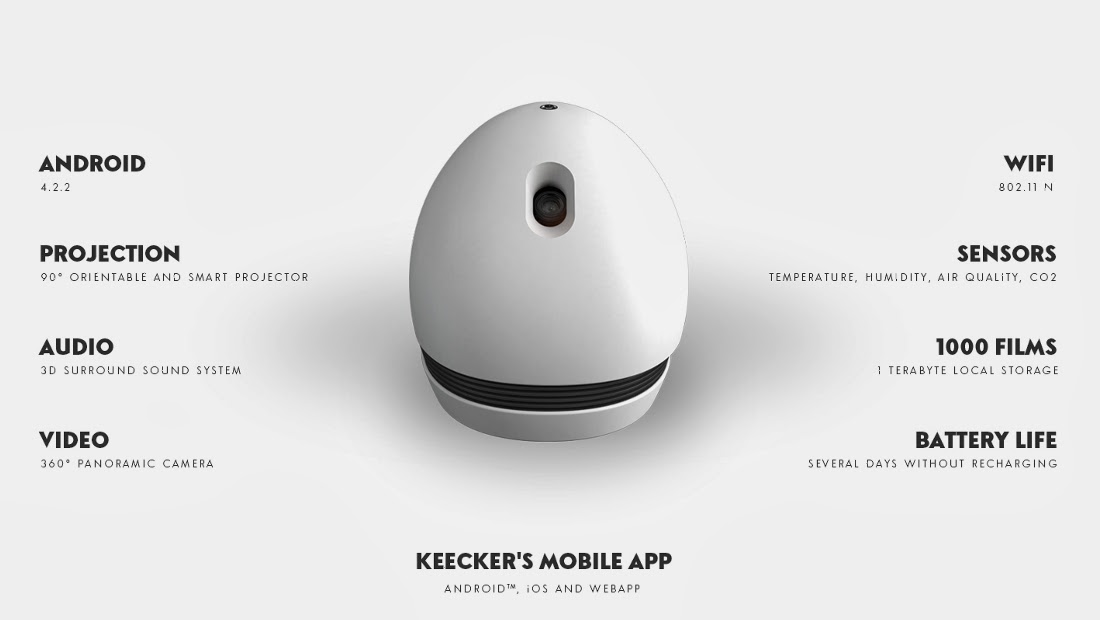 Robot Android Peribadi Dan Boleh Ikut Ke Mana Anda Pergi... Cool ...