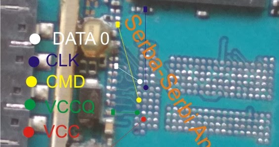 Samsung J1 Ace Emmc Isp Pinout