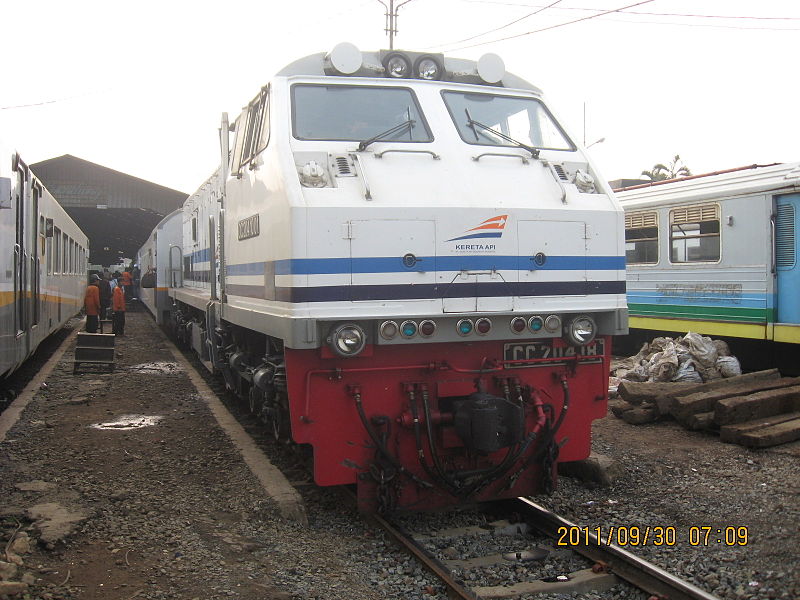 Railfans Indonesia: Lokomotif CC204, Lokomotif CC 204 12 atau CC 204 08 ...