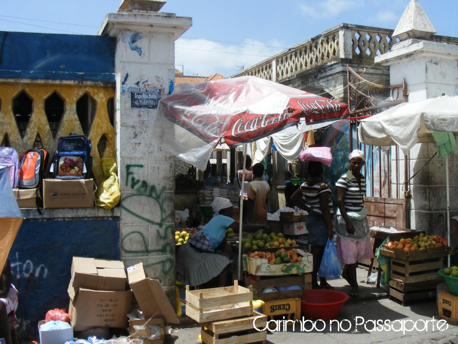 Cidade de Assomada - Interior da Iha de Santiago ~ Carimbo no ...