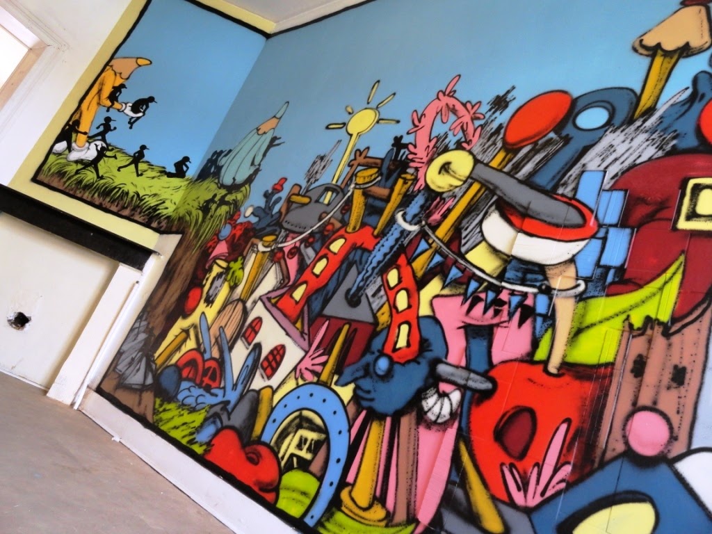 Expo crayons/créons à Bruxelles Art on Train