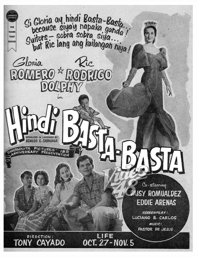 Video 48: THE FIFTIES # 317: GLORIA ROMERO, RIC RODRIGO, DOLPHY IN ...