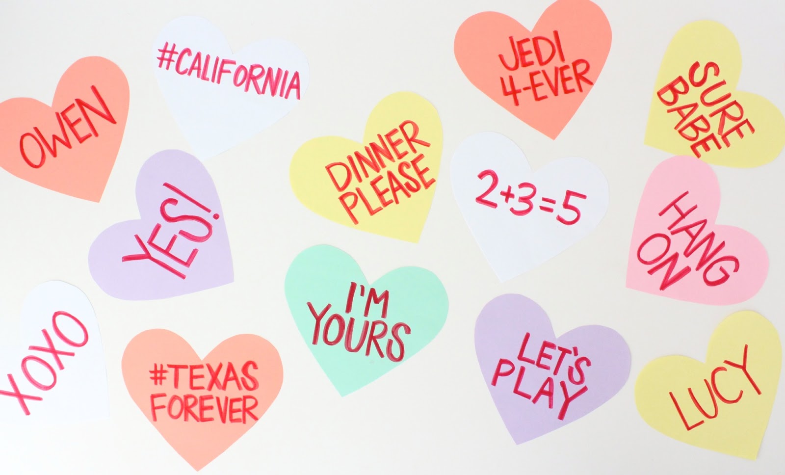 Conversation Heart House - MADE EVERYDAY