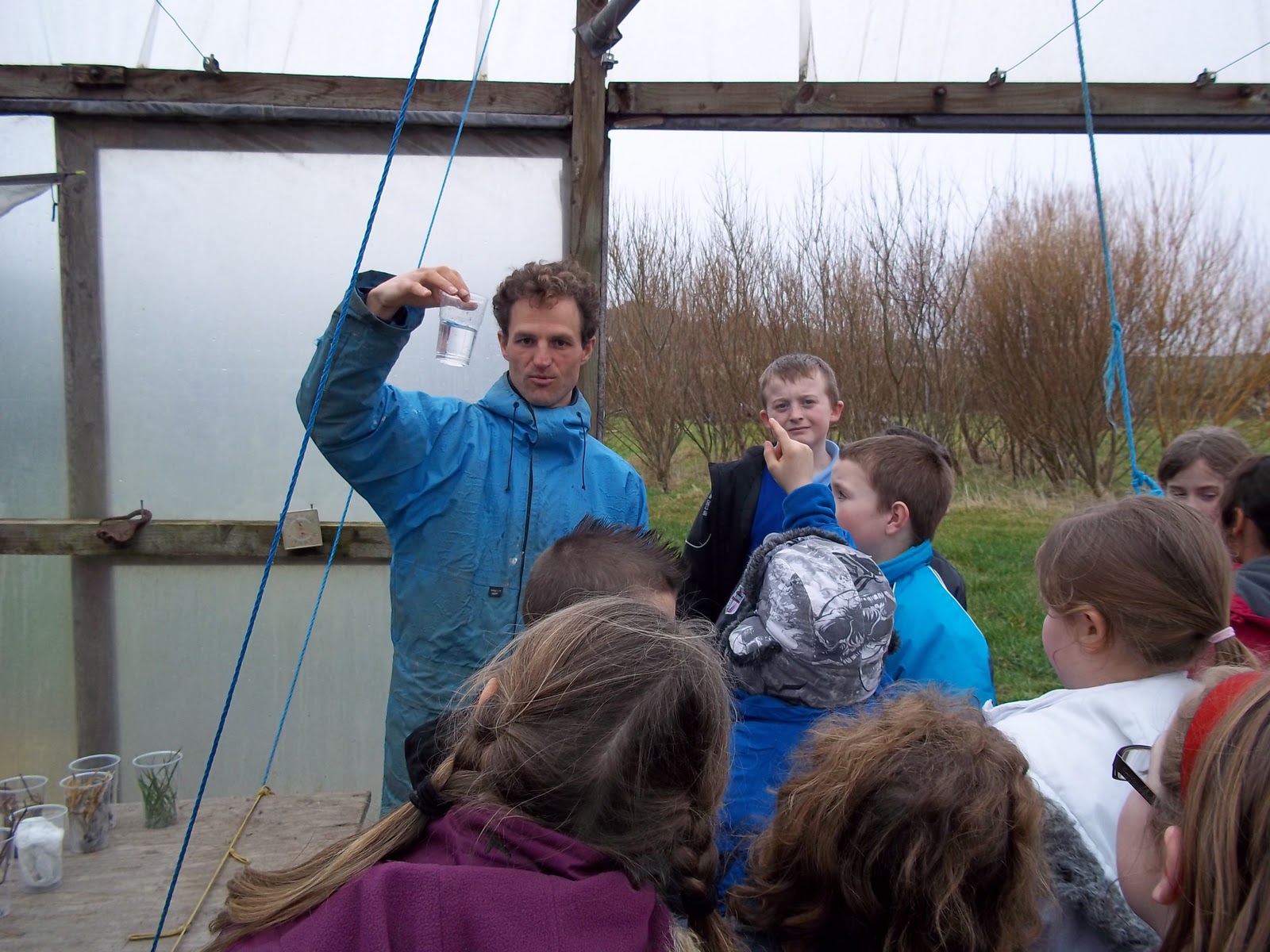 Bosavern Community Farm: Composting workshop with St. Just Primary school.