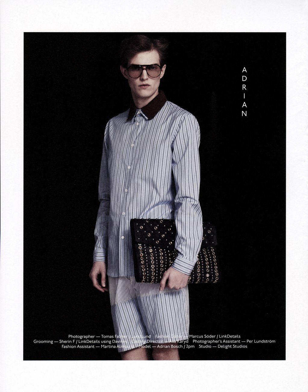 I Want Fashion... And Prozac!: "Adrian" features Adrian Bosch, shot by ...