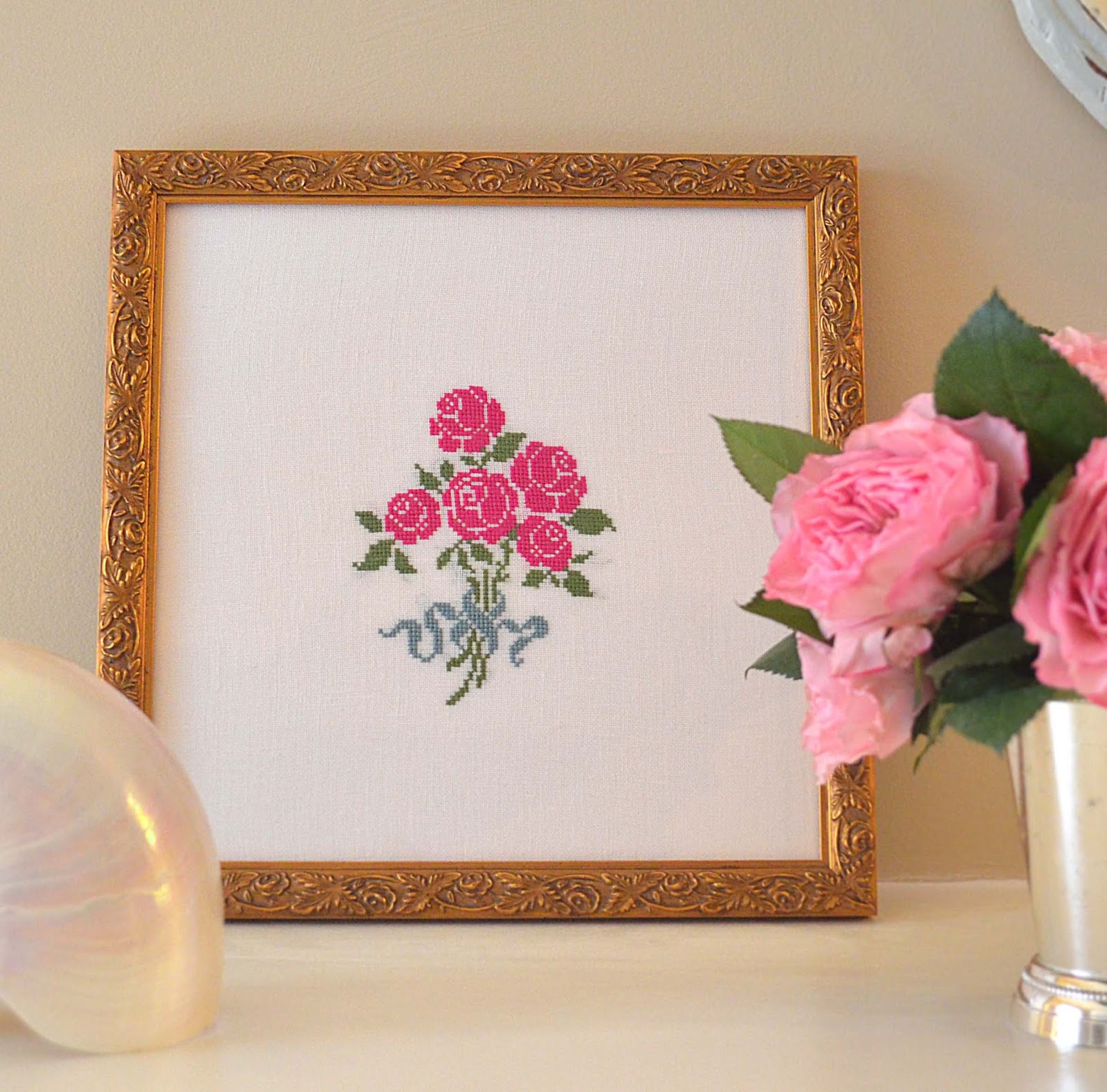 Sew French: French Rose Bouquet