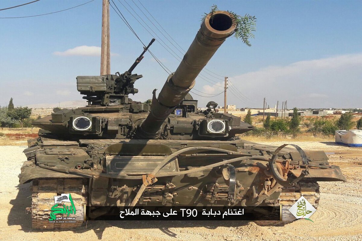 Milisi Syria Rebut Tank T-90S Tercanggih Rusia | Update Berita Militer ...