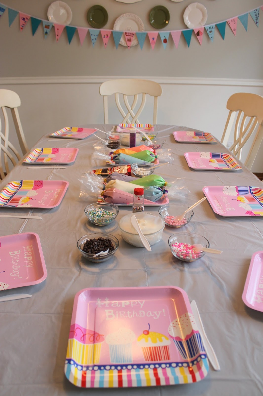 Serving Pink Lemonade Baking Birthday Party
