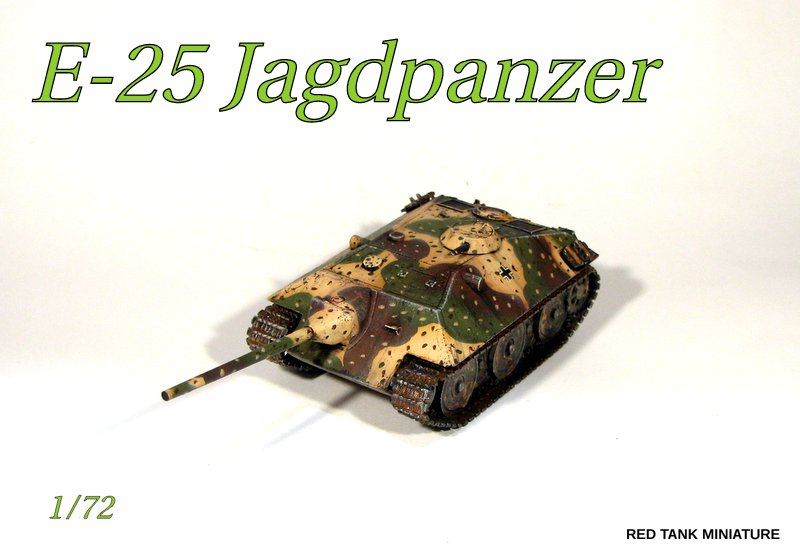 Gulumik Military Models: E-25 Jagdpanzer 1/72