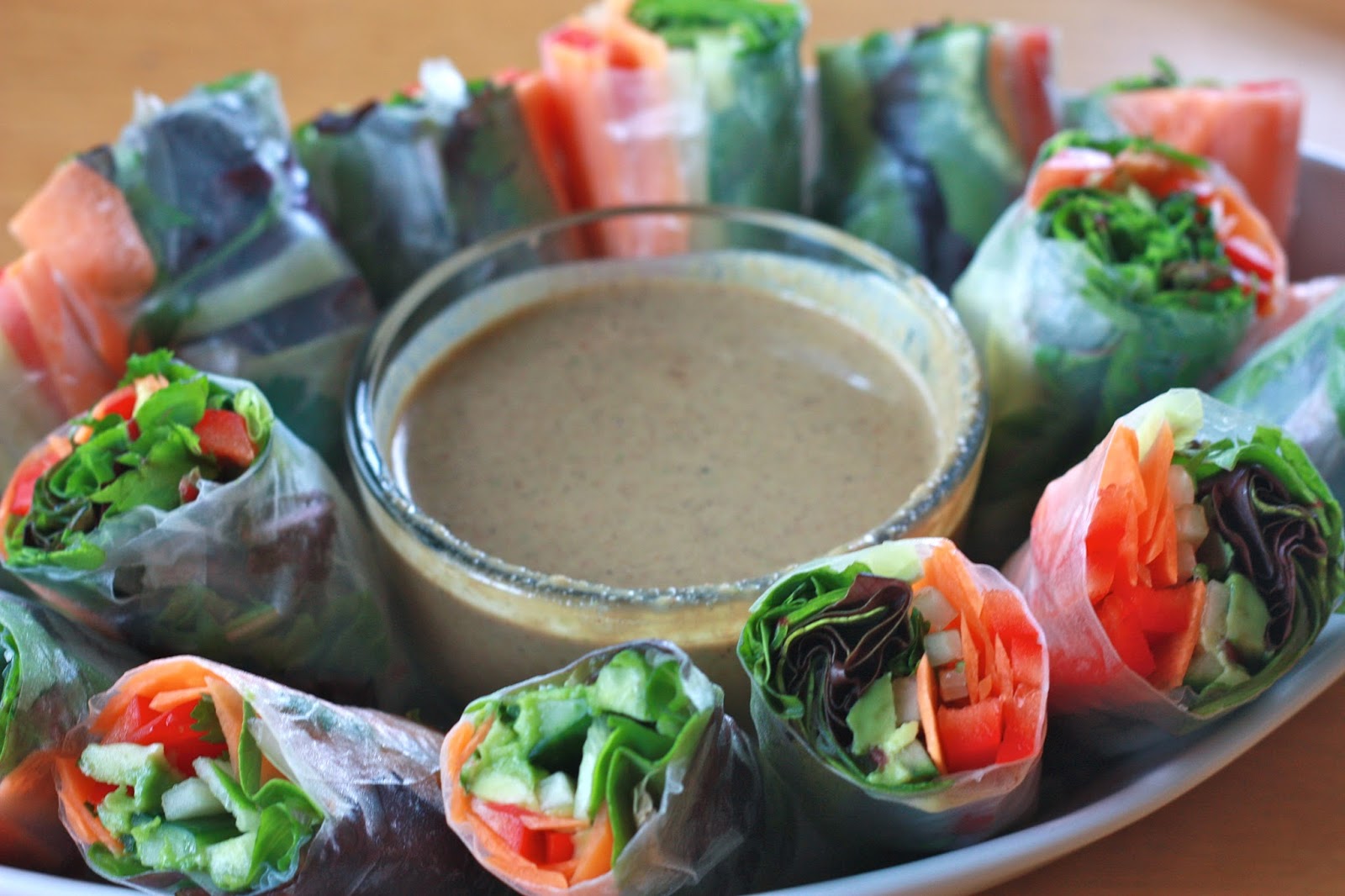 A natural food blog: Fresh Spring Rolls