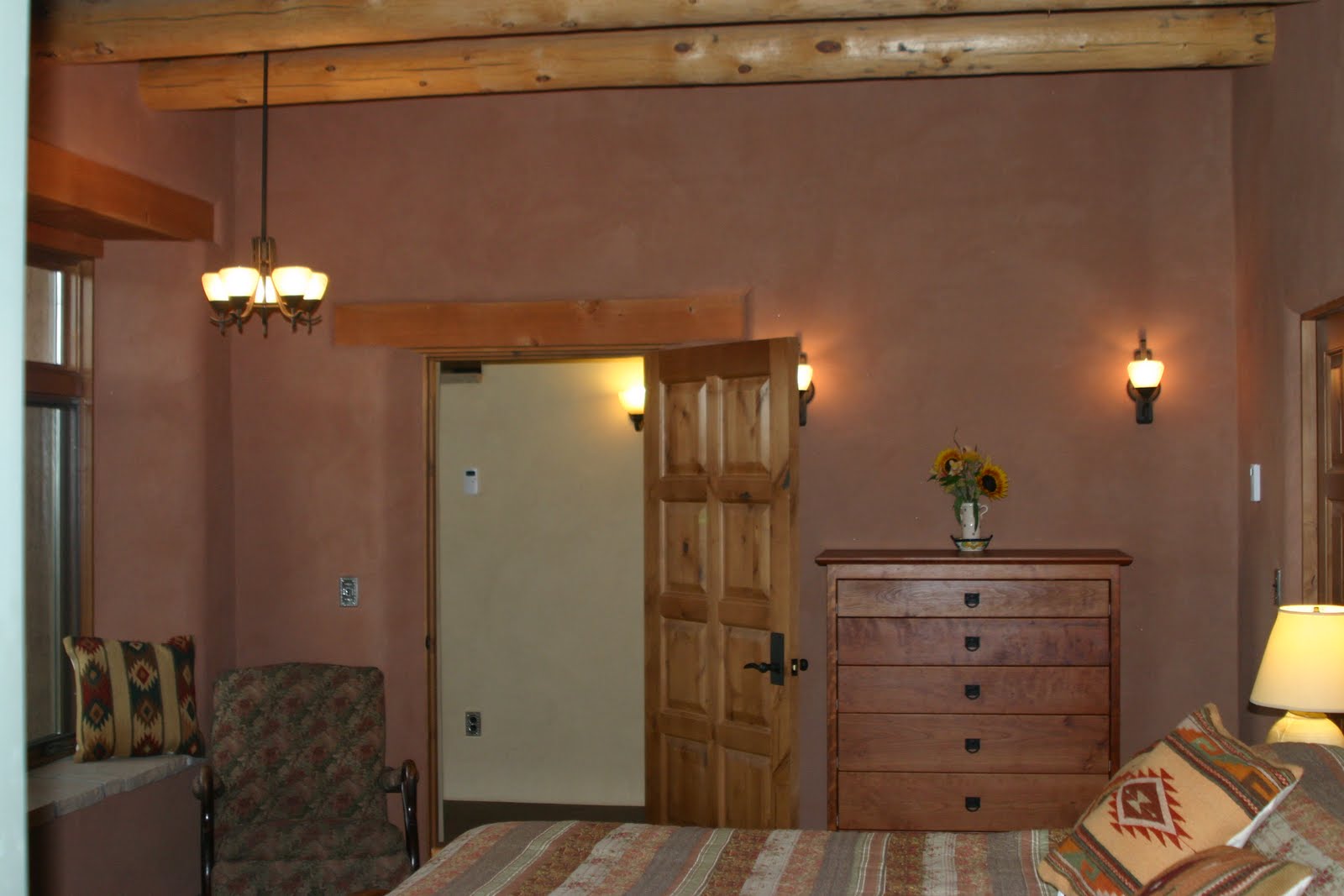 Building a double adobe wall house