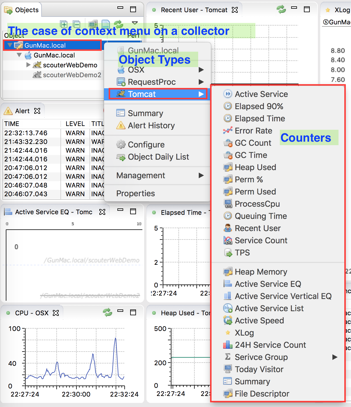 Scouter APM 소소한 시리즈 #2 - 기본 항목 모니터링(1/2)