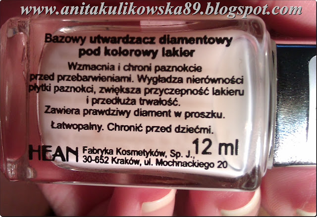 Anita Nails: Hean Diamond Hard Base (High Definition)