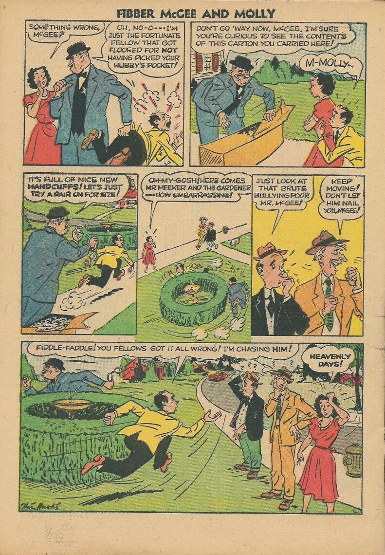 BOOKSTEVE'S LIBRARY: Fibber McGee and Molly Comics-1949