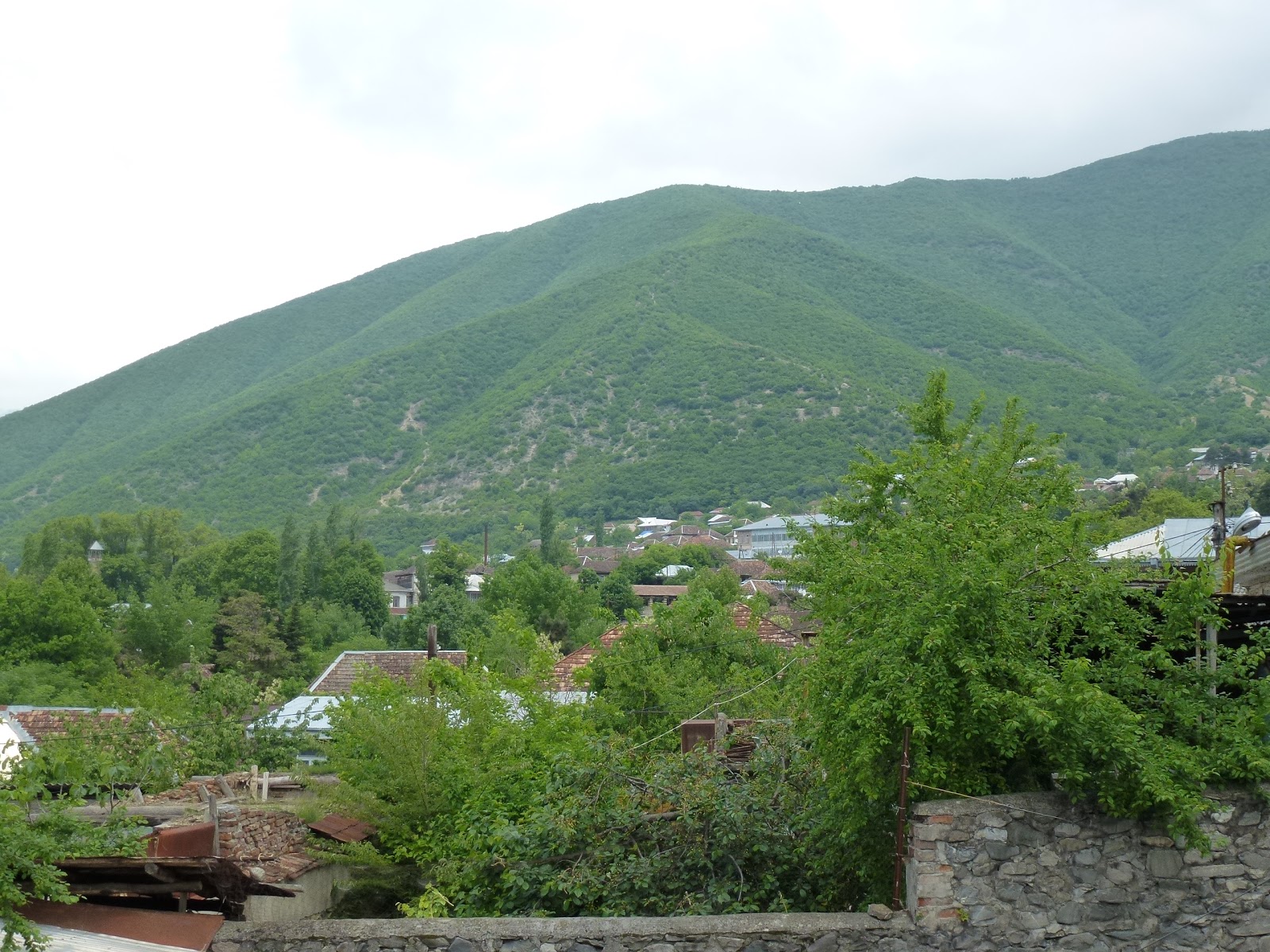 Sheki, Azerbaijan: Old and kind Sheki...