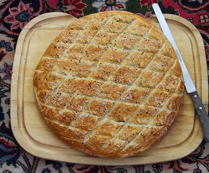 Food Lust People Love: Khobz Mzaweq - Moroccan Decorated Bread #BreadBakers