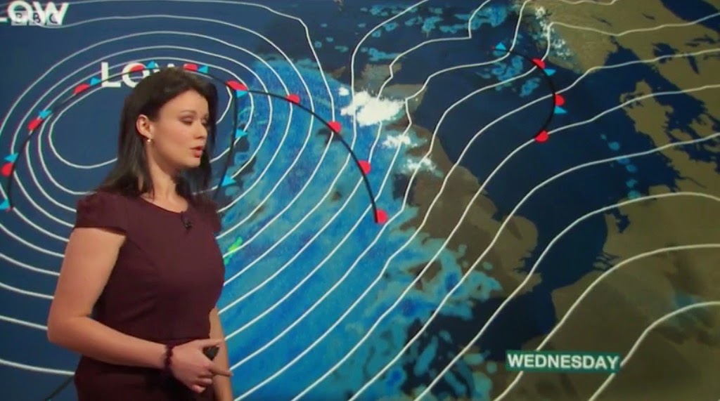 Thomas' blah: Time for more weather with Alina Jenkins, Gillian Smart ...