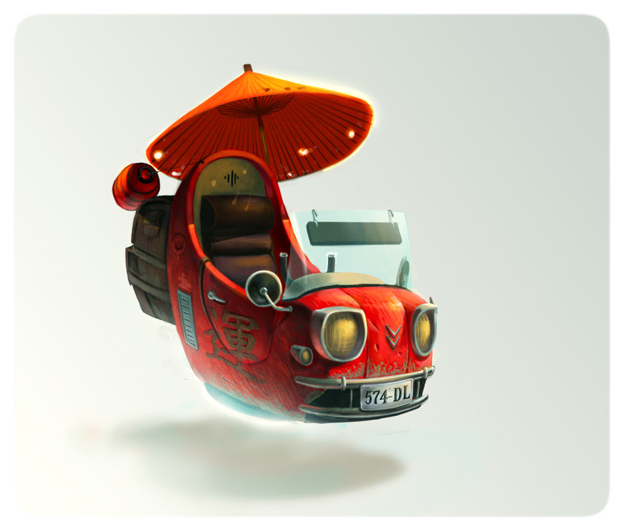 Anthony Ragusa - CG Artist: Chinese Delivery Vehicle