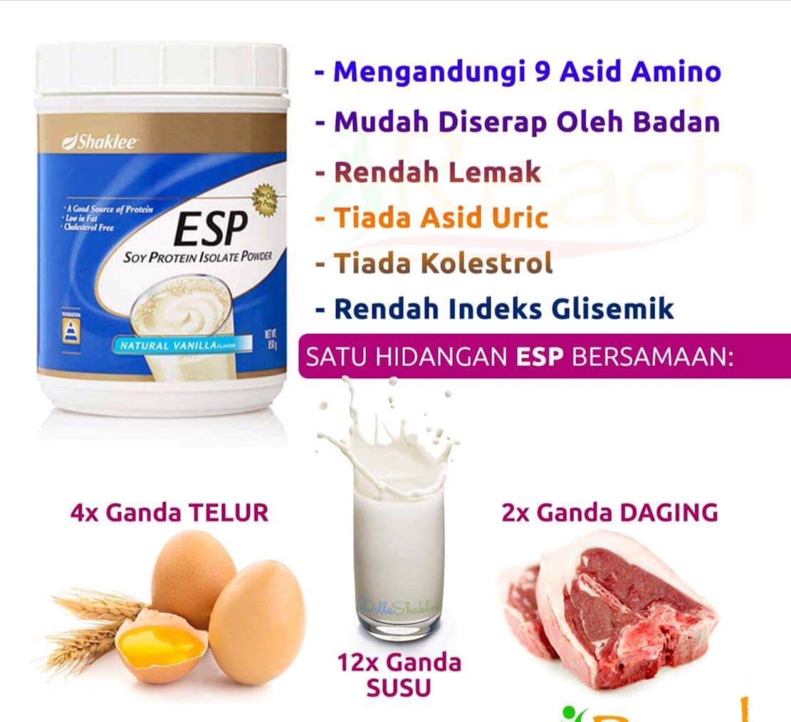 ESP Shaklee: Keistimewaan, Kebaikan, Cara Makan ESP dan Testimoni