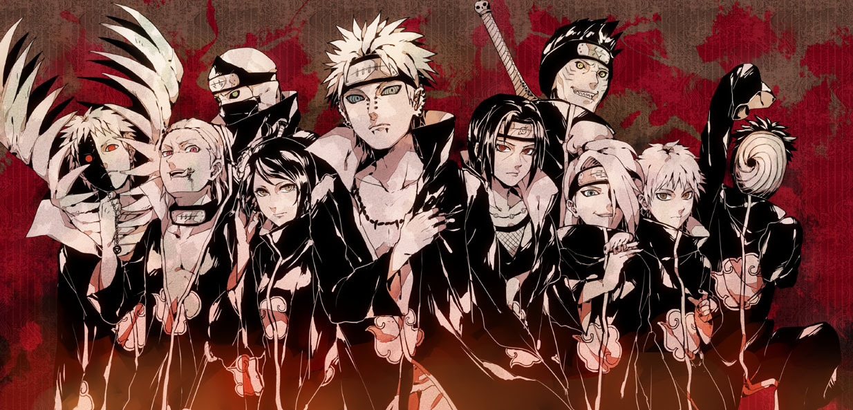 Top 10 Membros mais fortes da Akatsuki