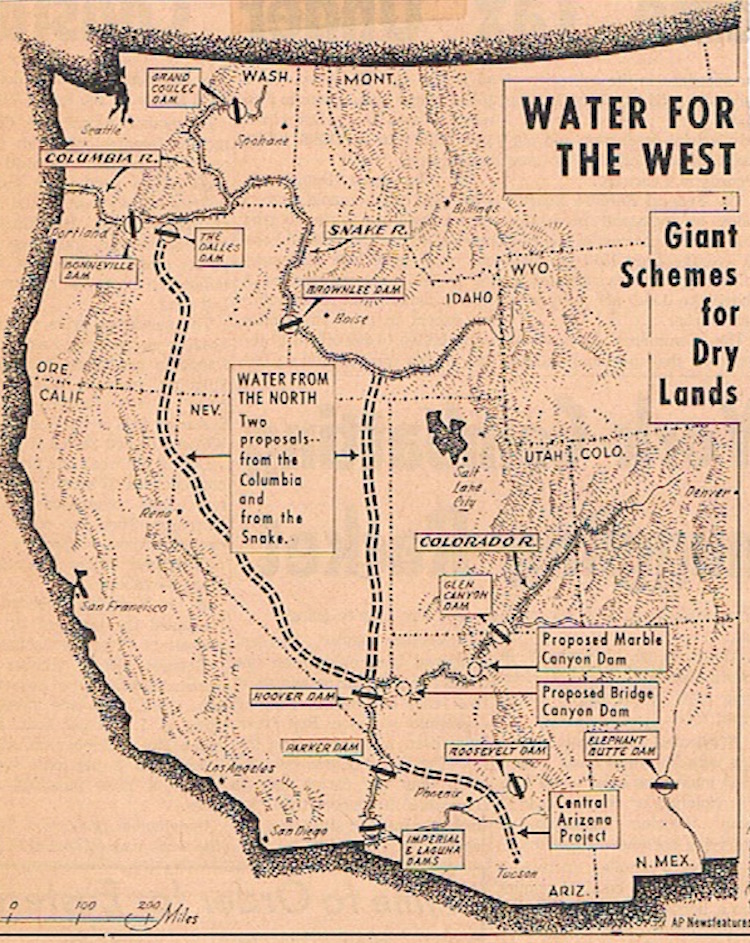 Celebrating the Grand Canyon: Dam Battle: March 1966 press