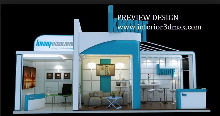 Jasa gambar desain 3d booth stand dekorasi pameran - ARUSHA_PHOTOS