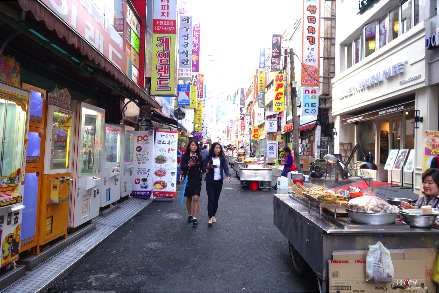 Chloe WL: Guide to Busan: Seomyeon Shopping and Food Street