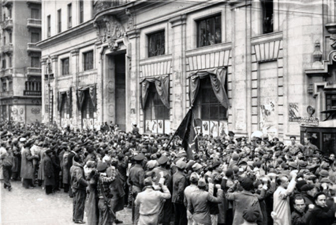 Búscame en el ciclo de la vida: 34. Llegada a Madrid de la Brigada ...
