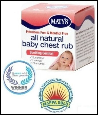 Maty's All Natural Baby Chest Rub Review - Outnumbered 3 to 1
