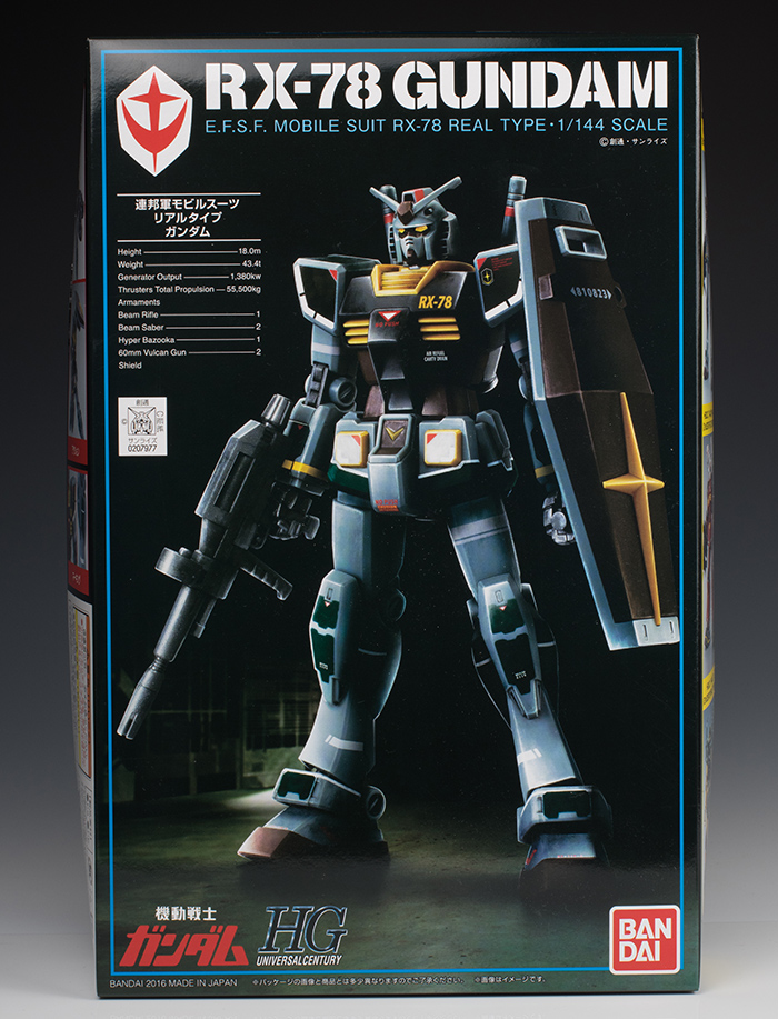 GUNDAM GUY: P-Bandai Exclusive: HGUC 1/144 RX-78 Gundam [21st Century ...