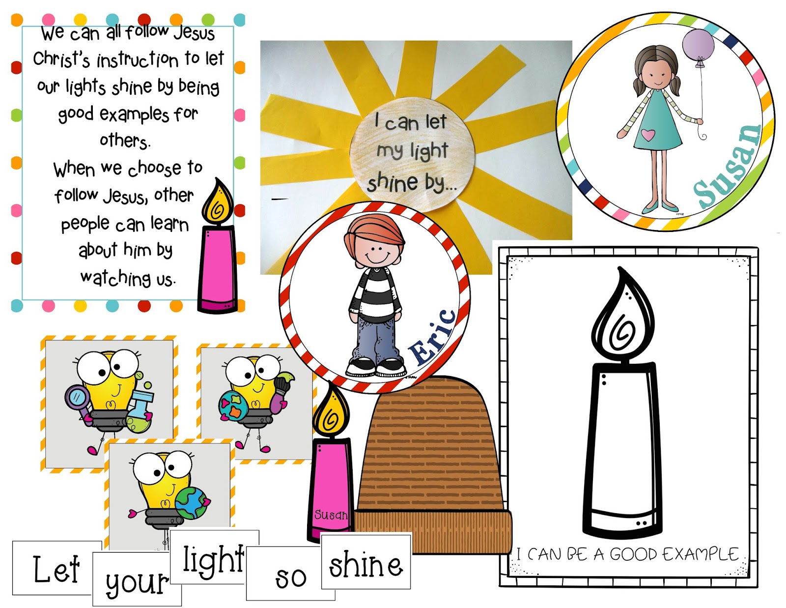 The Cozy Red Cottage: I Can Be a Good Example (Primary 2 Lesson 29 )