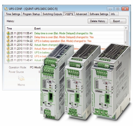SAI Industrial: Quint UPS-IQ de Phoenix Contact MAQUINARIA