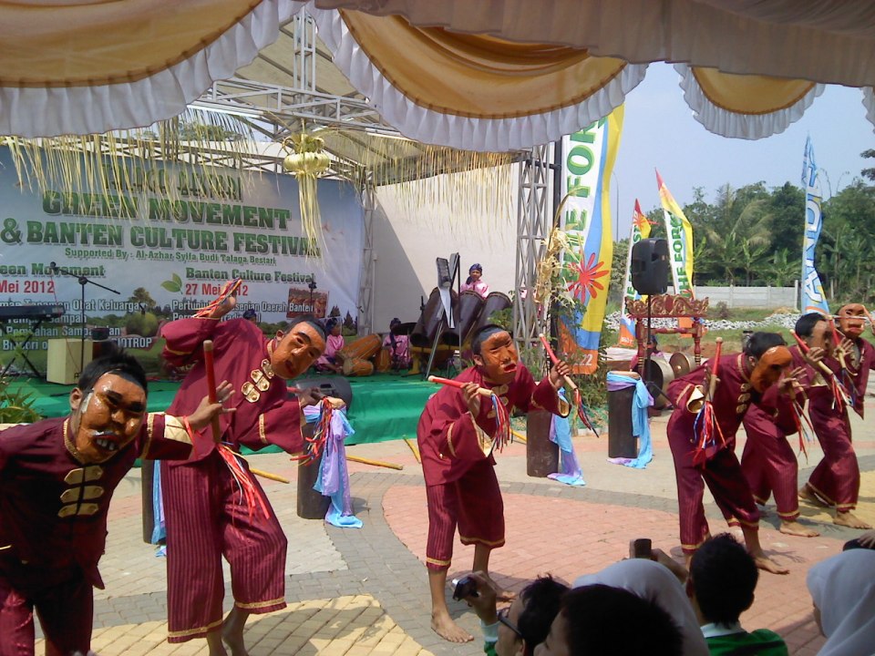 Rampak Bedug di Al-Azhar Talaga Bestari, Banten Culture Festival 2012