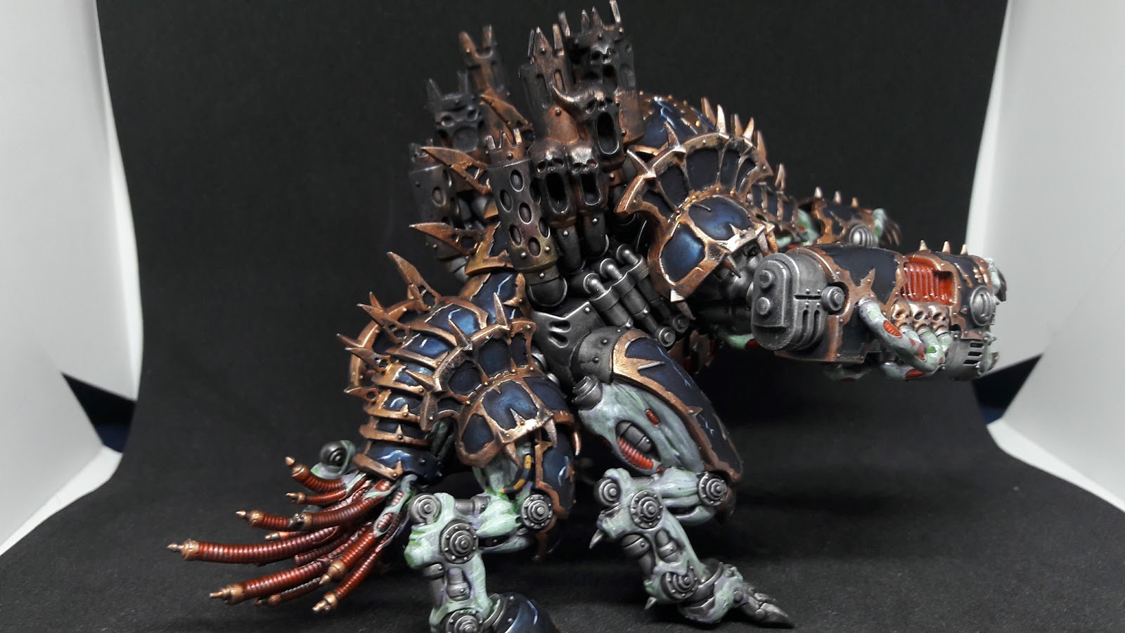 30Kplus40K: Night Lords Forgefiend and Raptor Lord!