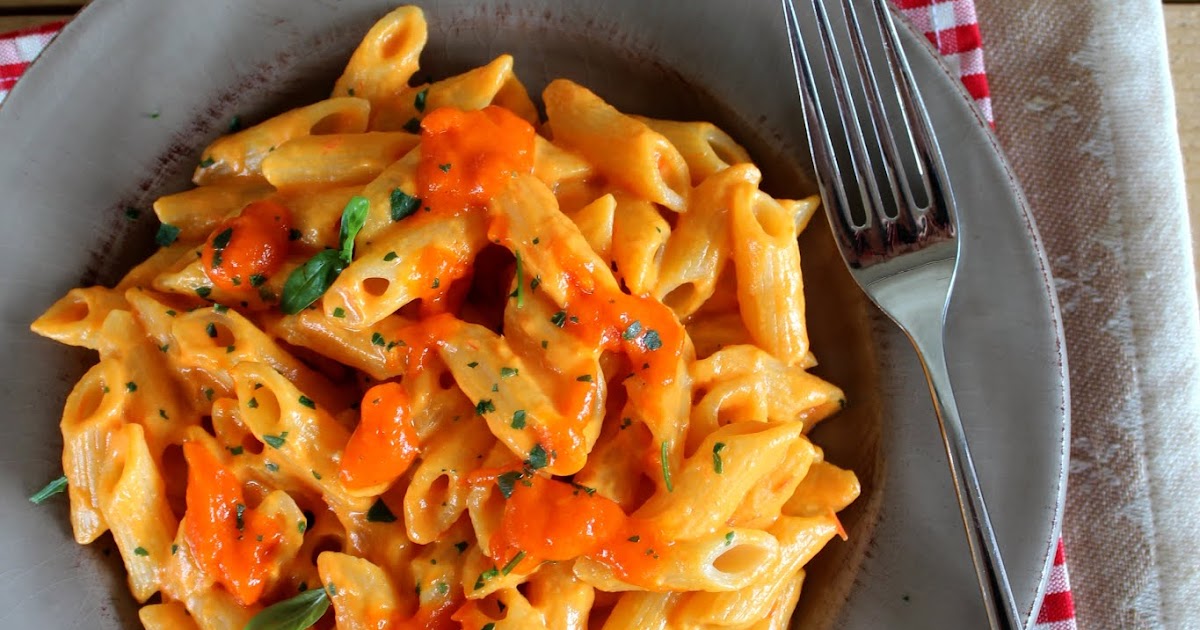 Ogni riccio un pasticcio - Blog di cucina: Pasta con crema di peperoni ...