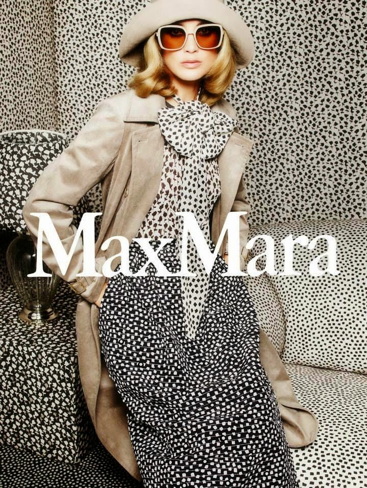 Smartologie: Carolyn Murphy for Max Mara Spring 2015