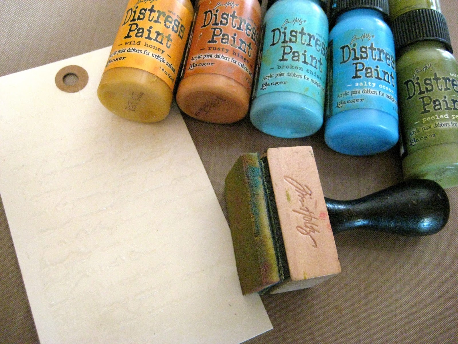 Studio 490: painted paste & parts...