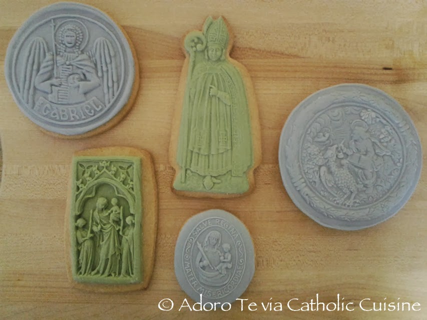 Catholic Cuisine: All-Saints Themed Cookies