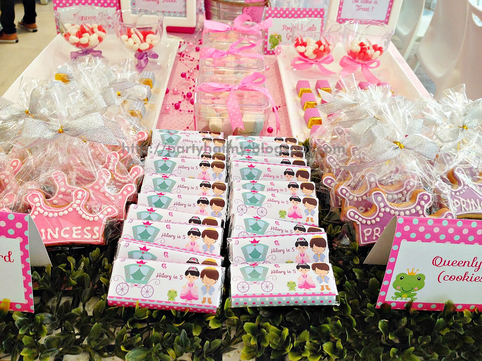 Party Hat: Princess Candy Table for Hilary