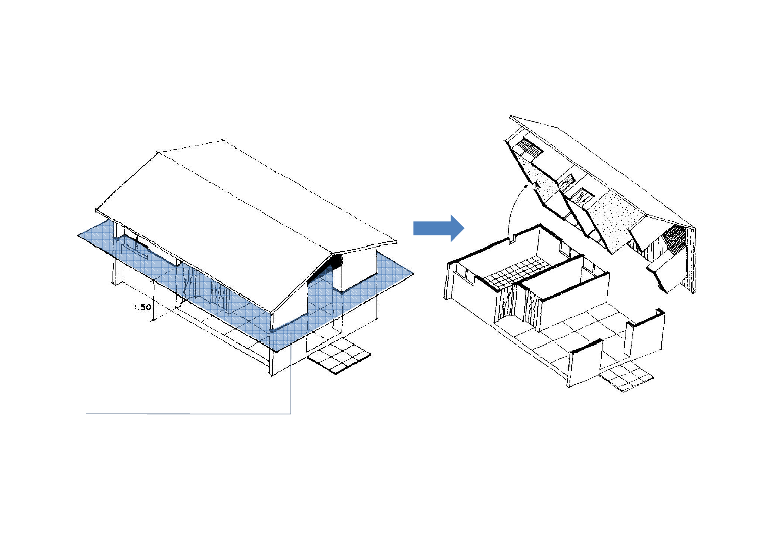 Linha De Corte Planta - LIBRAIN