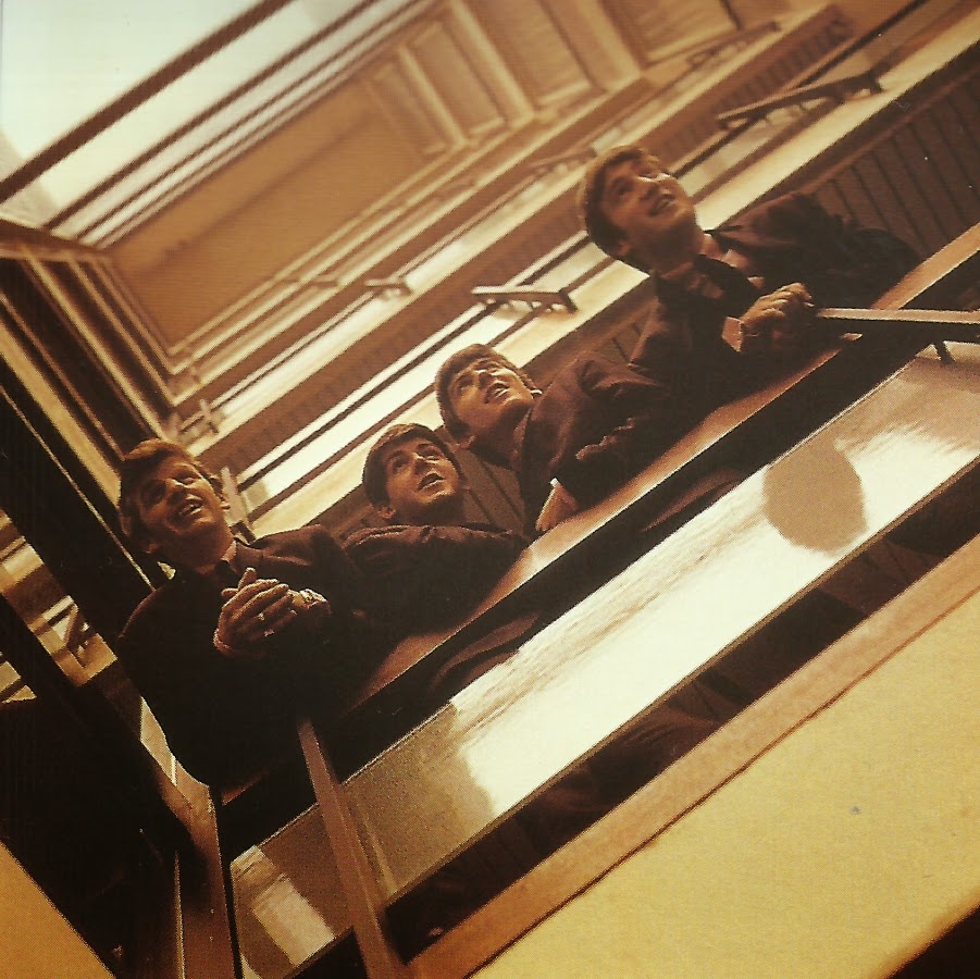 just realized please please me and the red album covers are two ...