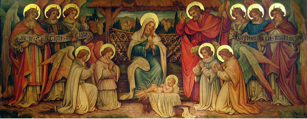 Pre Raphaelite Influenced Art: Francis Ashton Jackson's - Nativity