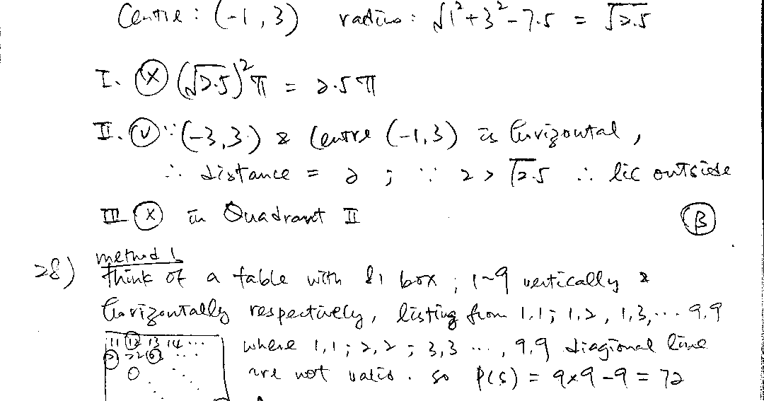 經數樂園－學習變有趣～[找補習?]: 2019 DSE Math Paper 2 MC 答案2 (每題詳解) [可用技巧,注意要點,快捷方法 ...