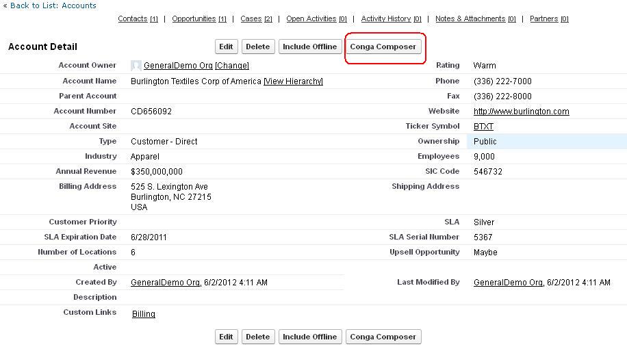 Salesforce CRM Nuances: Conga Composer - A how to do guide for first ...